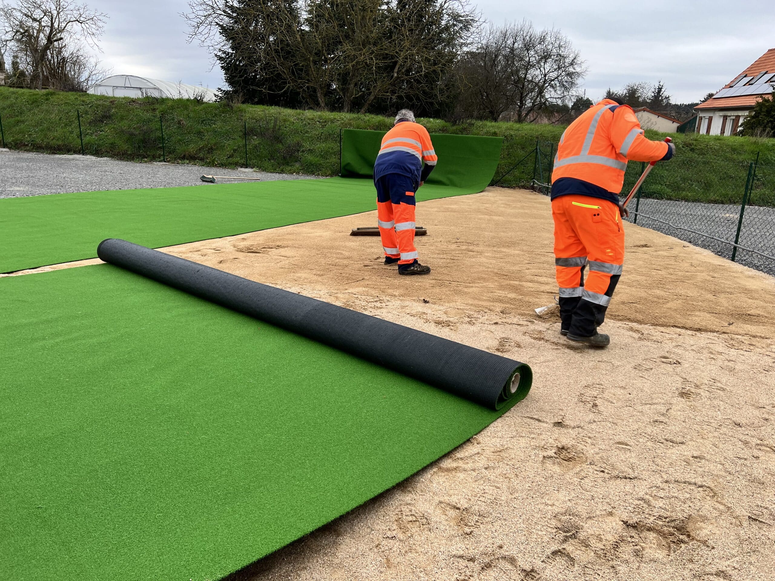 Le gazon synthétique Greenplay® pour les aires de jeux